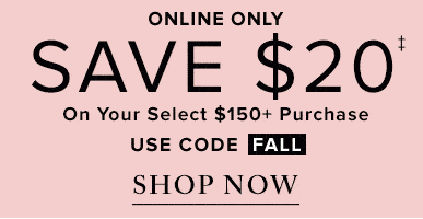 Hudson's Bay: Save $20 with Coupon Code